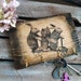 Rustic Key Holder for Wall With Rabbits and Cat Entryway Decor Fun Keys ...