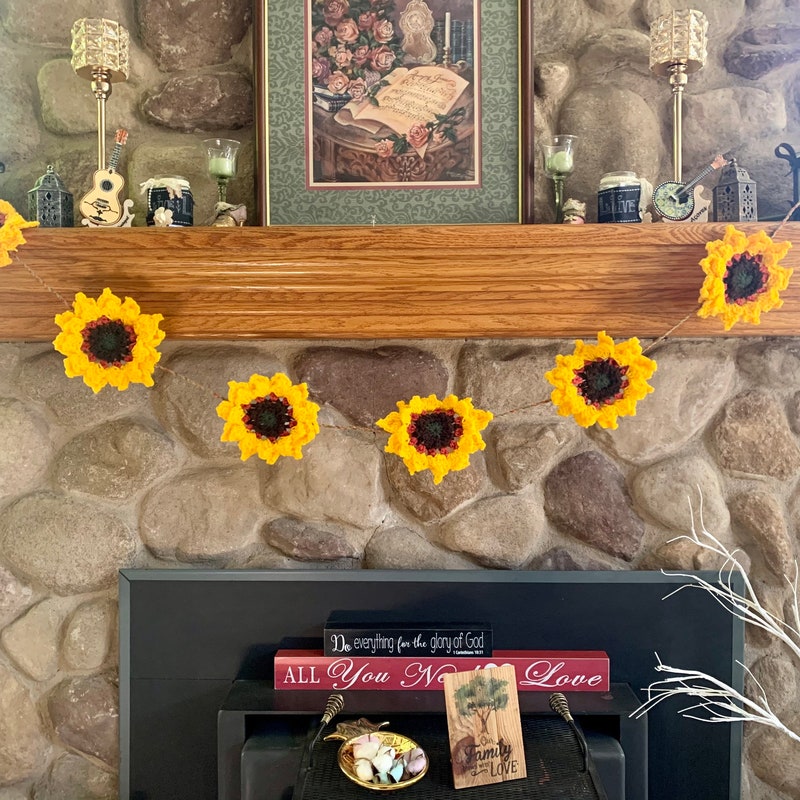 Sunflower Garland - Etsy