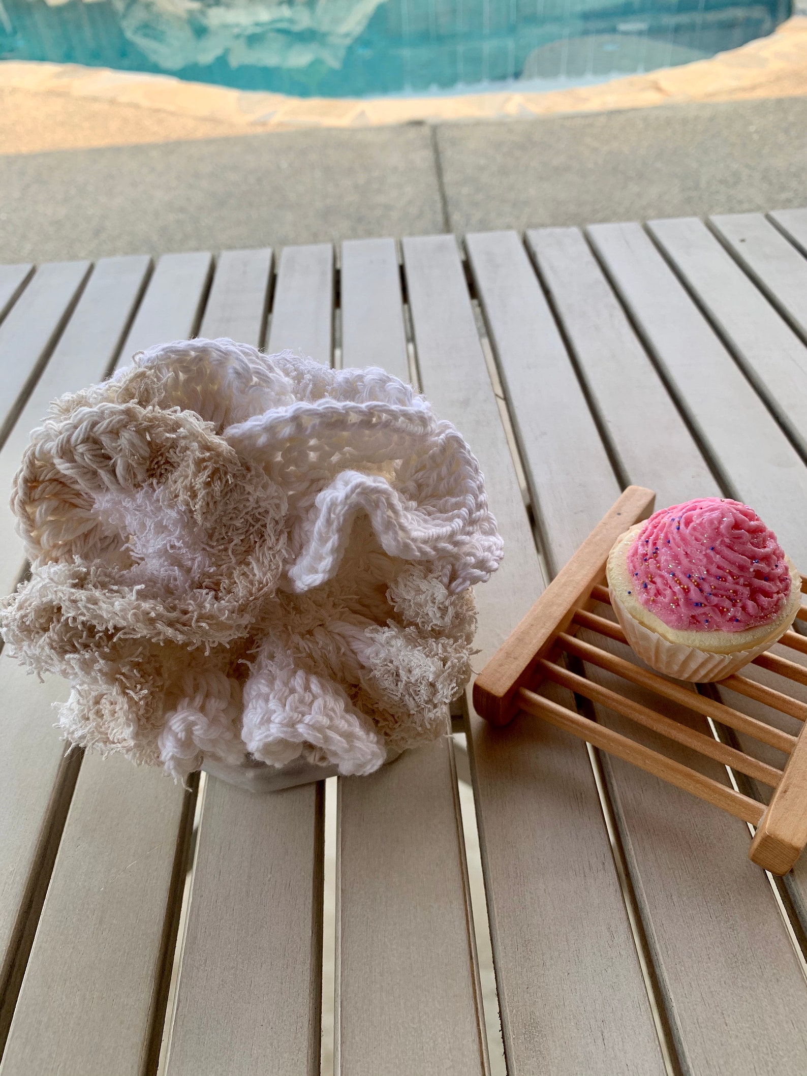 Crochet Bath Loofah. Crocheted Bath Sponge.cotton Loofah.eco - Etsy