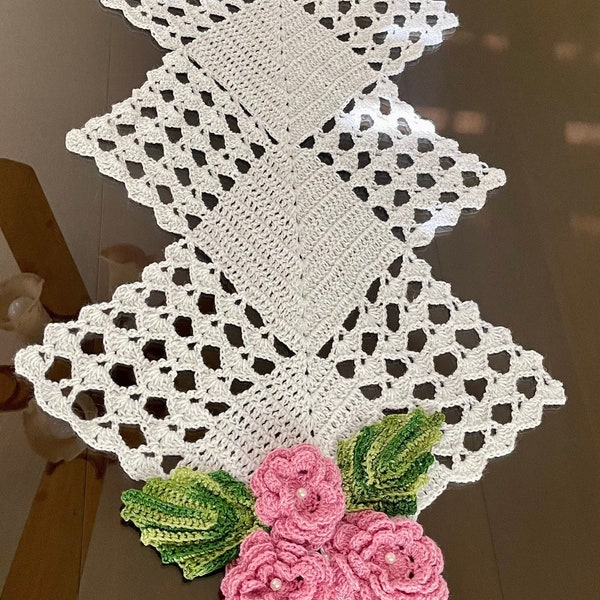 Crochet Table Runner - Etsy