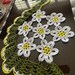 Margarita Crochet Table Runner, Daisy Crochet Table Runner, Handmade ...