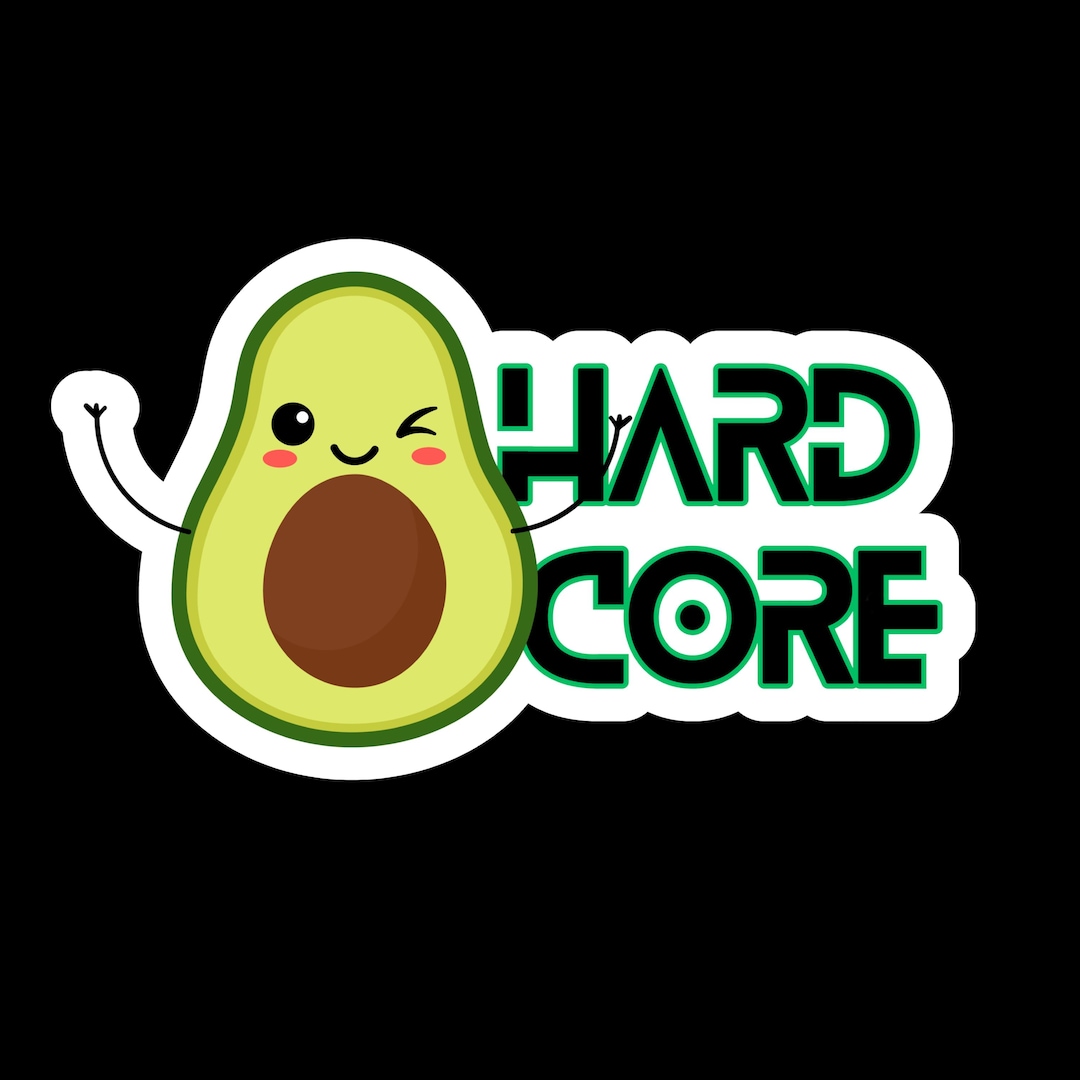 Sticker- Hardcore - Etsy