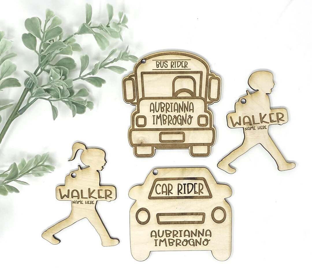 Backpack Tags SVG - Etsy