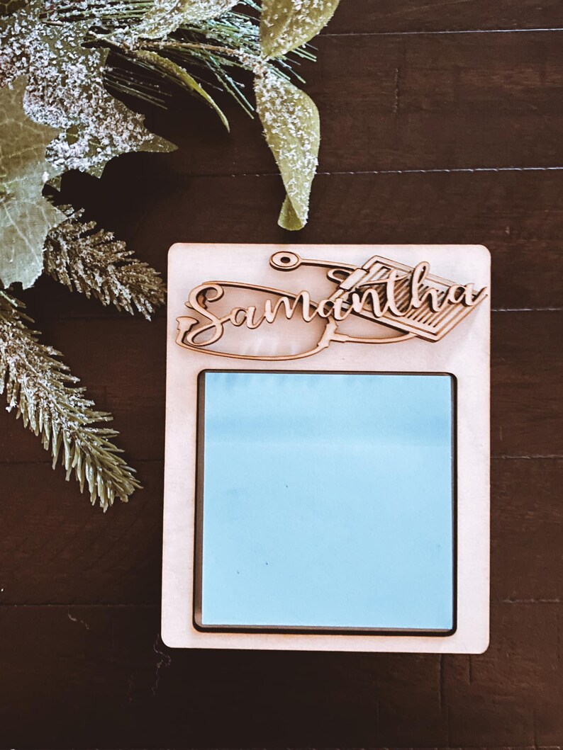 Teacher Note Pad SVG FILE - Etsy