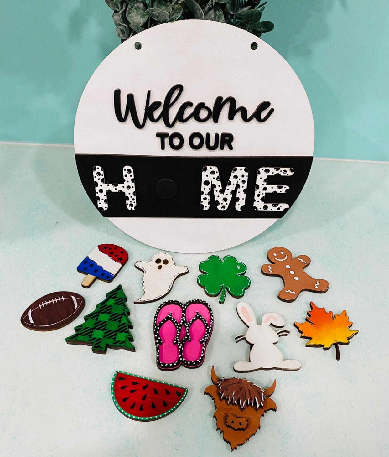 Interchangeable HOME Sign SVG FILE - Etsy