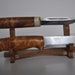Stand for Knife With Sheath or Two Knives Display Holder - Etsy