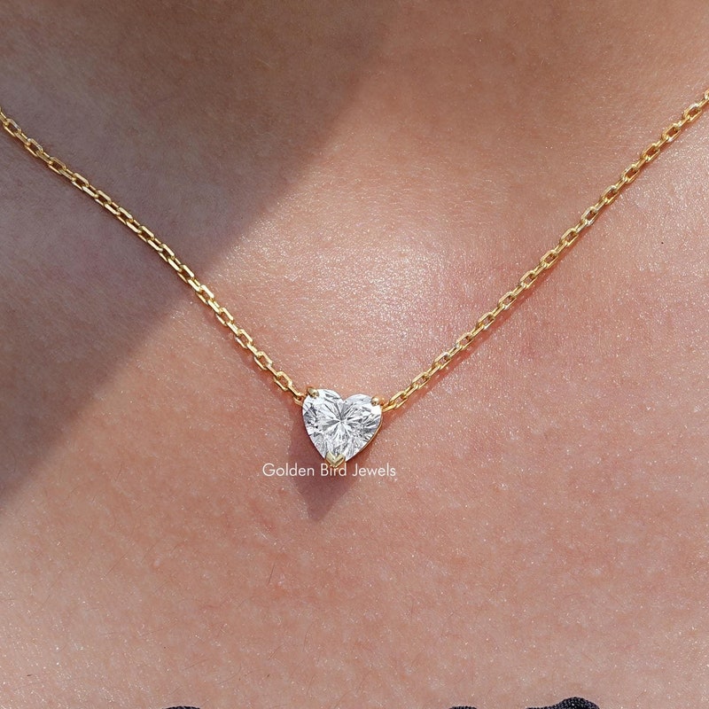 Heart Shape Necklace - Etsy
