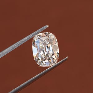 Old Mine Cushion Cut Lab Grown Diamond/ Old Cut Man Made Loose Diamond ...