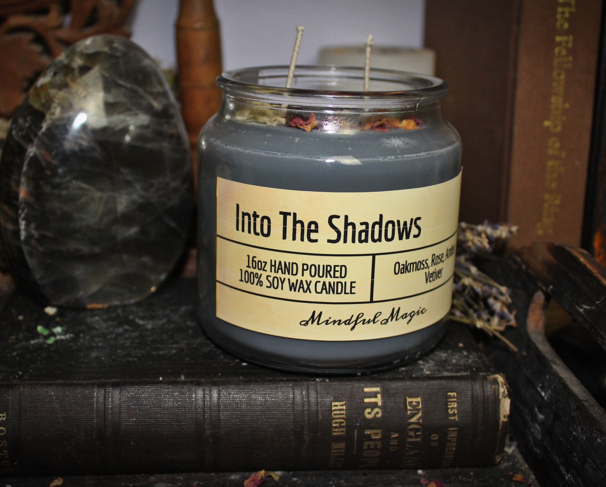 Into the Shadow shadow candle shadow self witch candle. | Etsy
