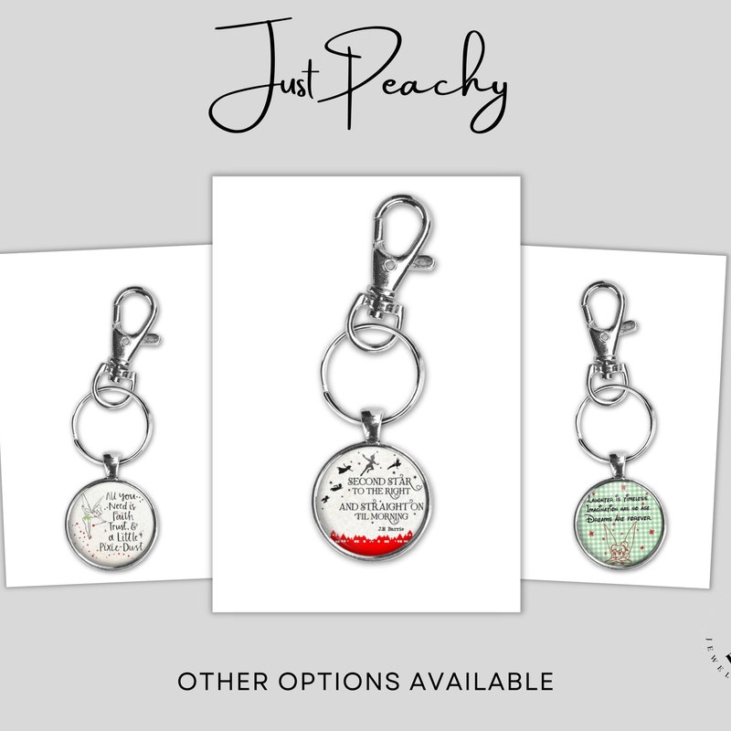 Peter Pan Key Chain - Etsy