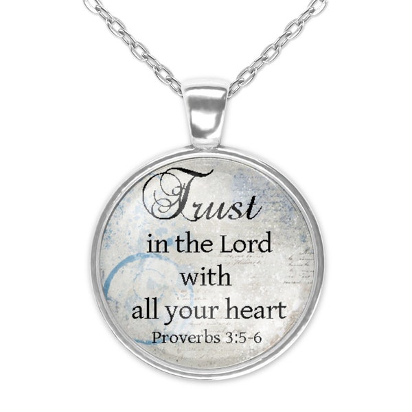 Scripture Pendant - Etsy