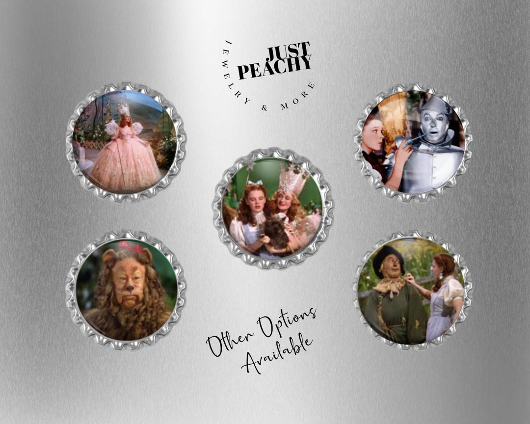 Wizard of Oz Magnets | Retro Movie Art, Pick Any 5 - Etsy