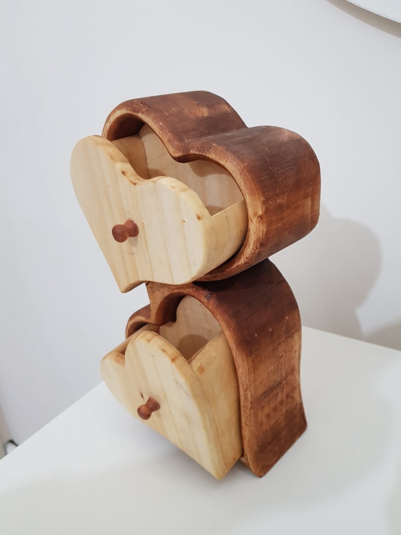 Wooden Boxwooden Jewelry Boxlog Box handmade Wooden - Etsy