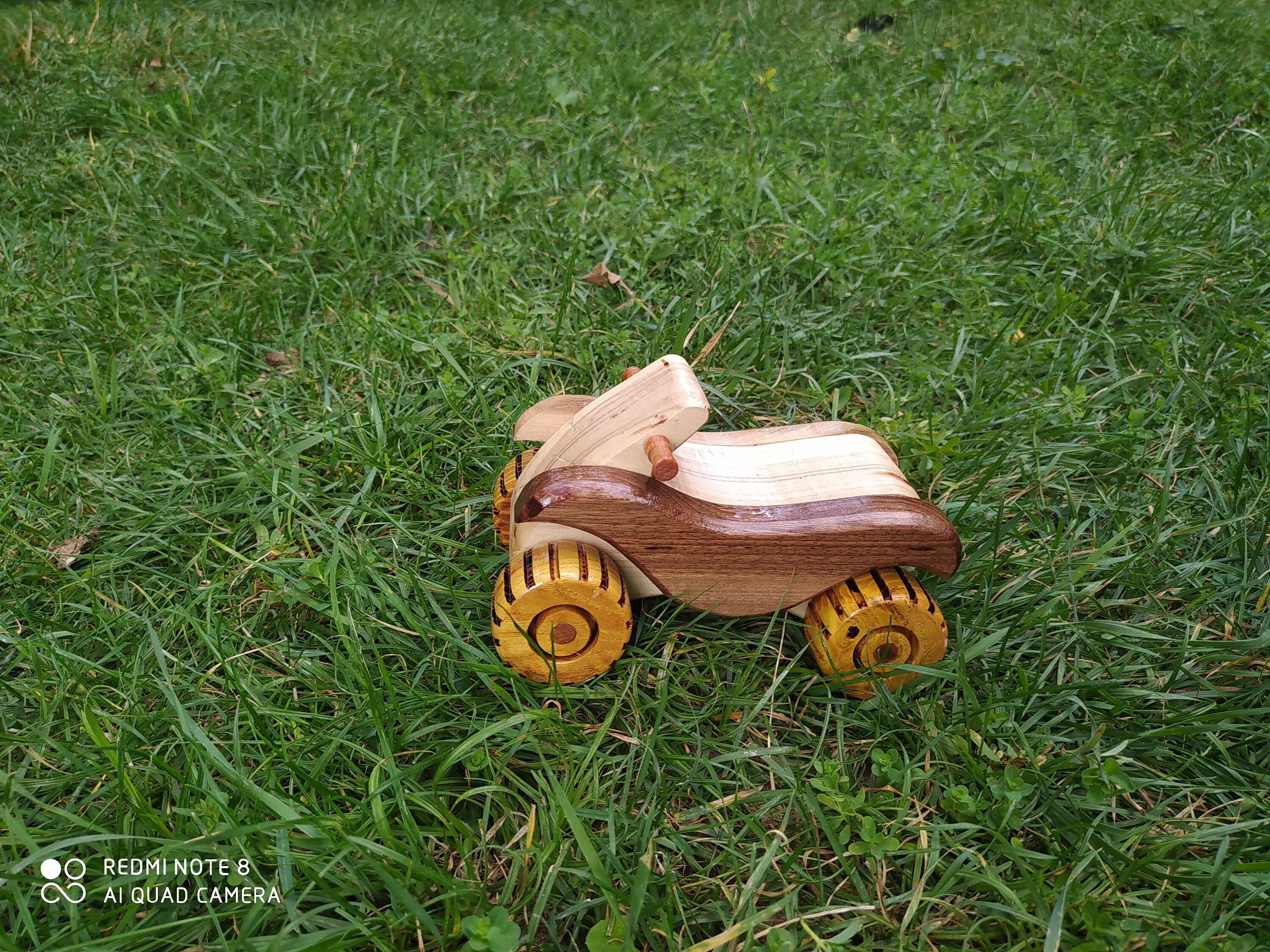 Wooden Atv,wooden All Terrain Vehicle Toy,push & Pull Toys,wooden Quad ...