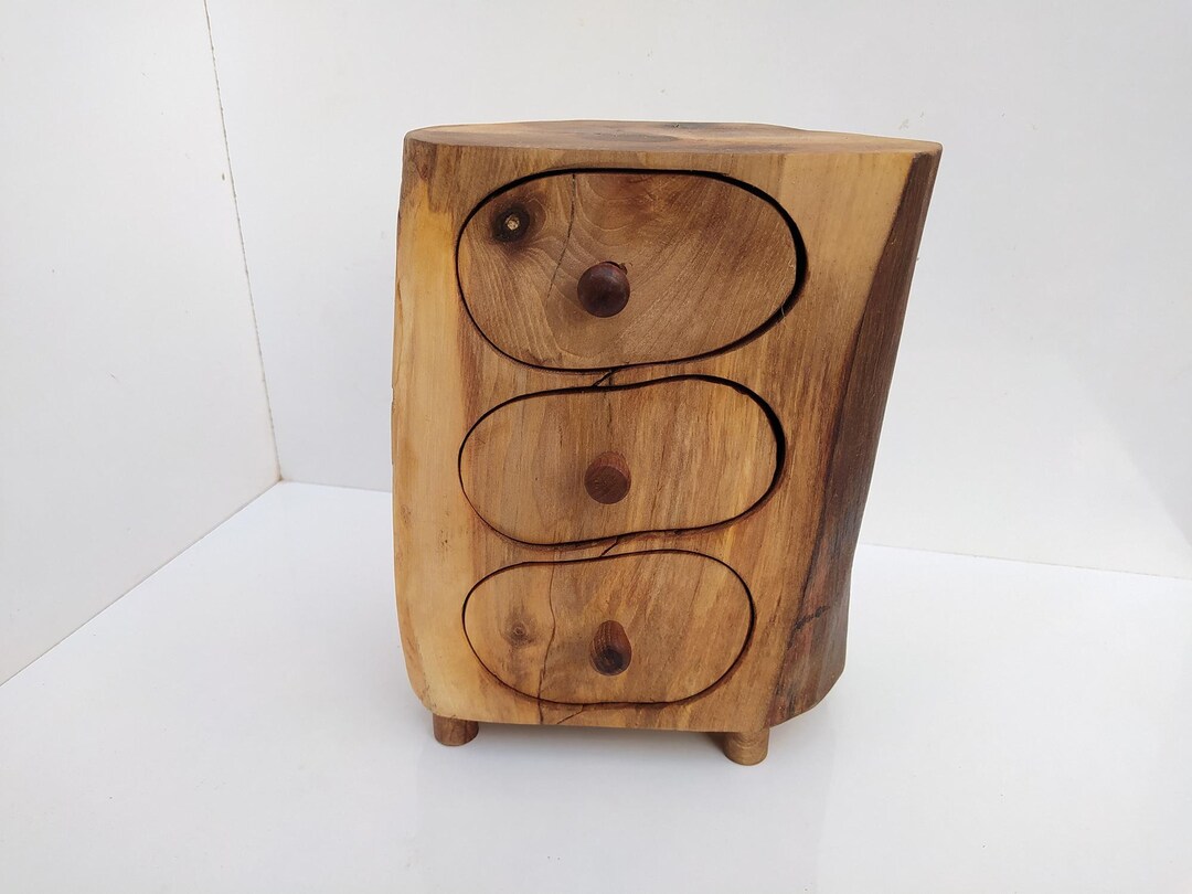 Wooden Box, Log Box,wooden Jewelry Box,handmade Wooden Box,handmade Log ...