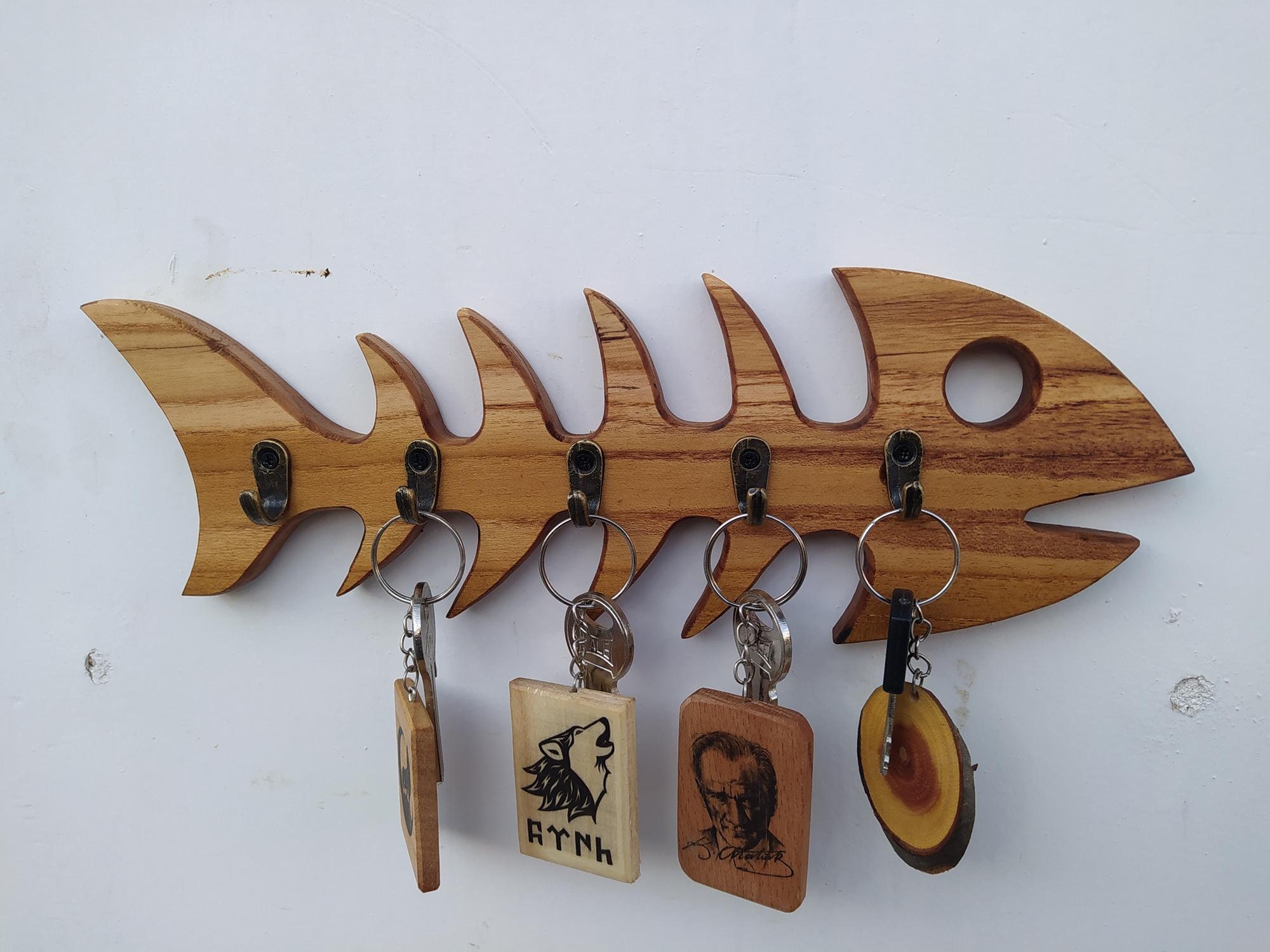Keychain Hanger Key Chain Home Decor House Gift Wooden - Etsy