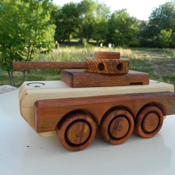 Wood Toy Tank - Etsy