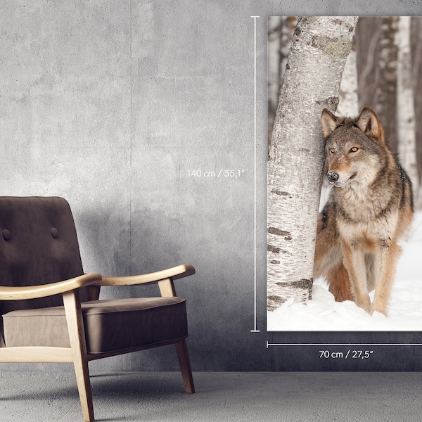 Gray Wolf Art - Etsy