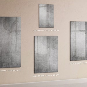 Bright Concrete Magnetic Board, Command Center, Gray Display Board ...