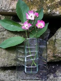 HANDMADE Flower Vase Our Best Seller Rustic Fused Glass Single Stem ...