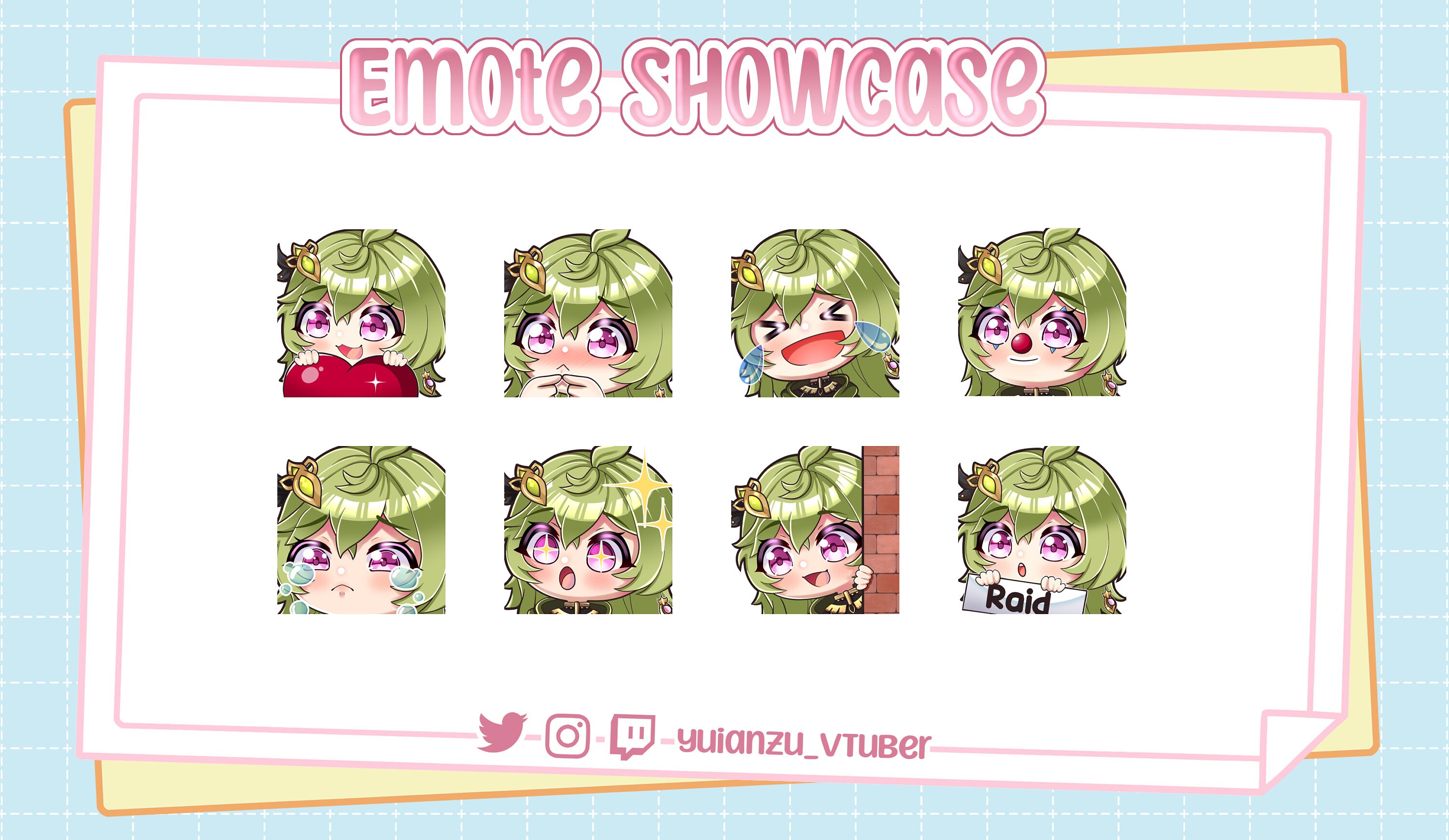 Genshin Impact Collei Emotes 8x Anime Game Emotes for Twitch - Etsy.de