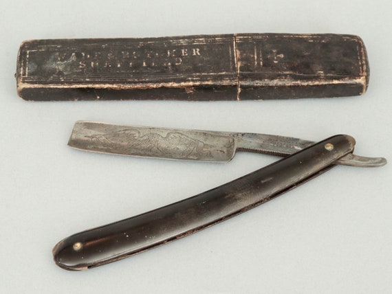 Vintage Wade & Butcher Sheffield Straight Razor | Etsy