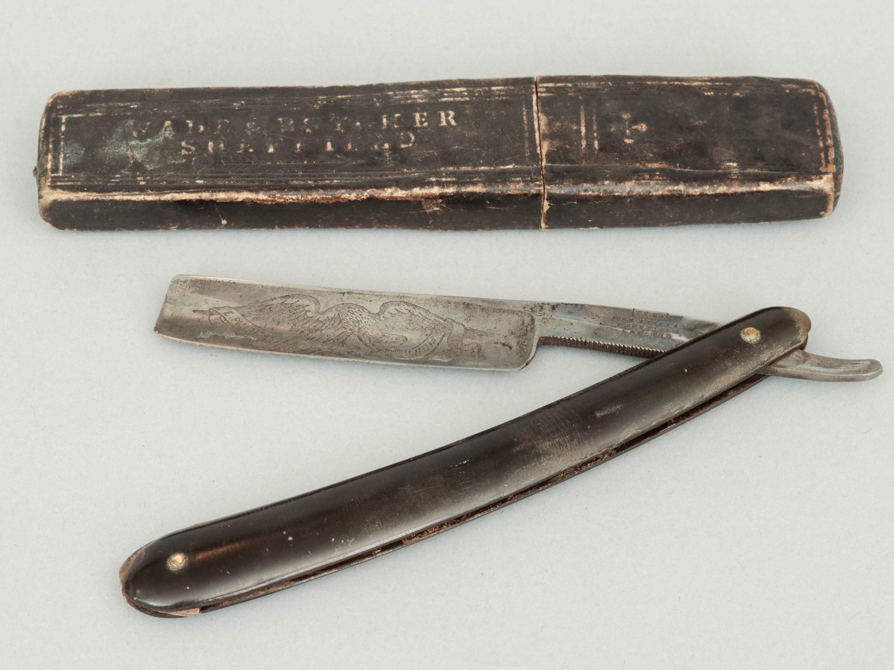 Vintage Wade & Butcher Sheffield Straight Razor - Etsy