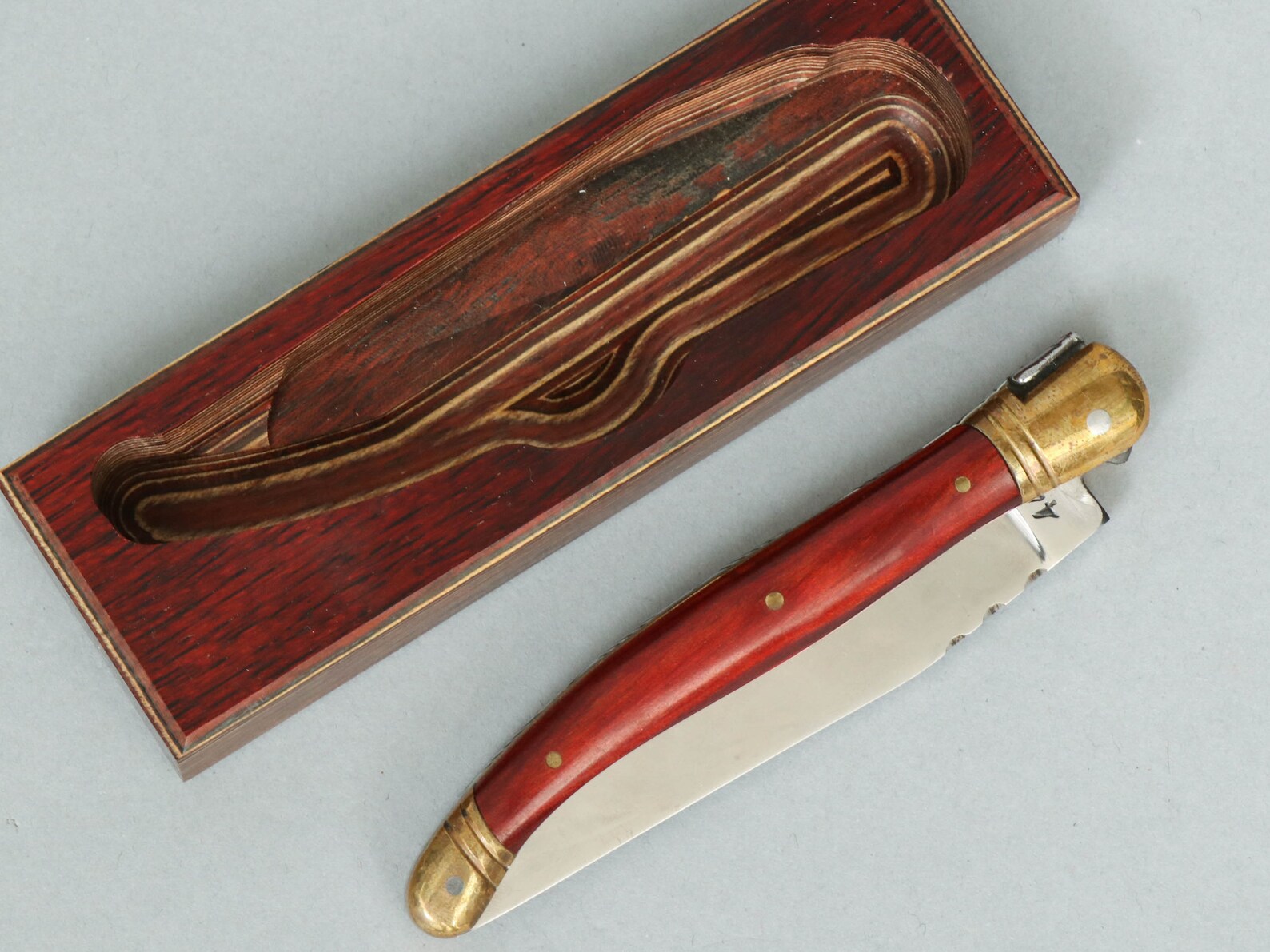 Laguiole Le Fidele French Folding Knife Vintage | Etsy