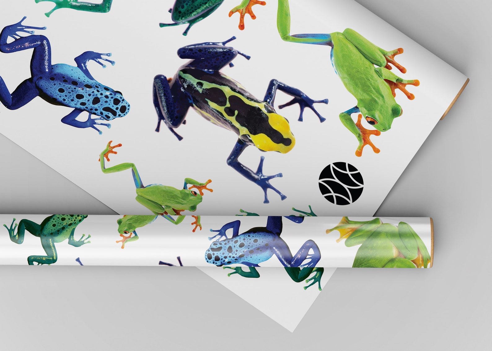 Realistic Watercolor Colorful Tree Frog Wall Decals | Etsy