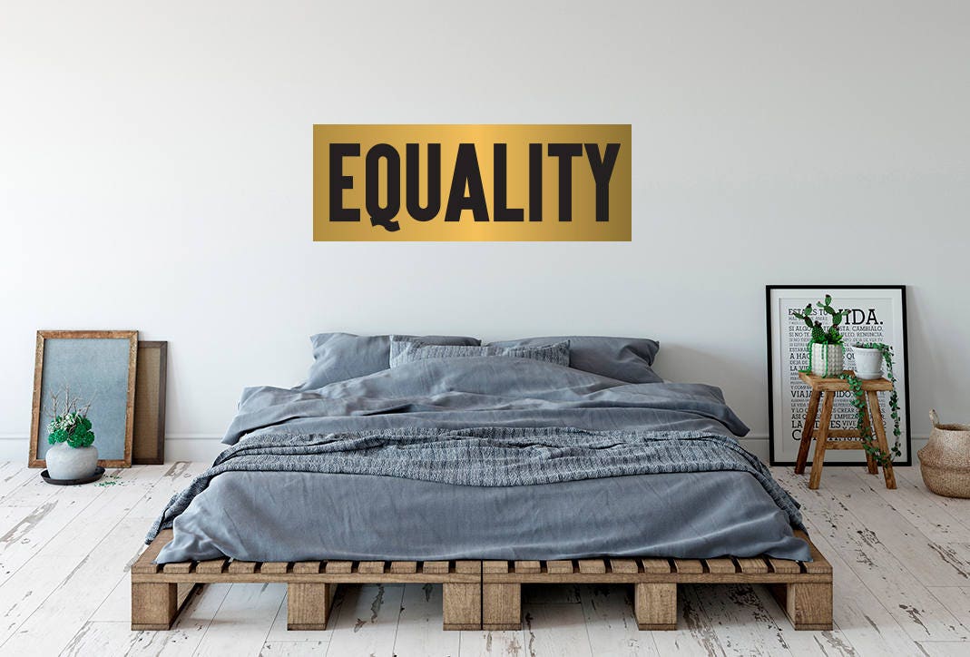 Equality Wall Decal | Etsy
