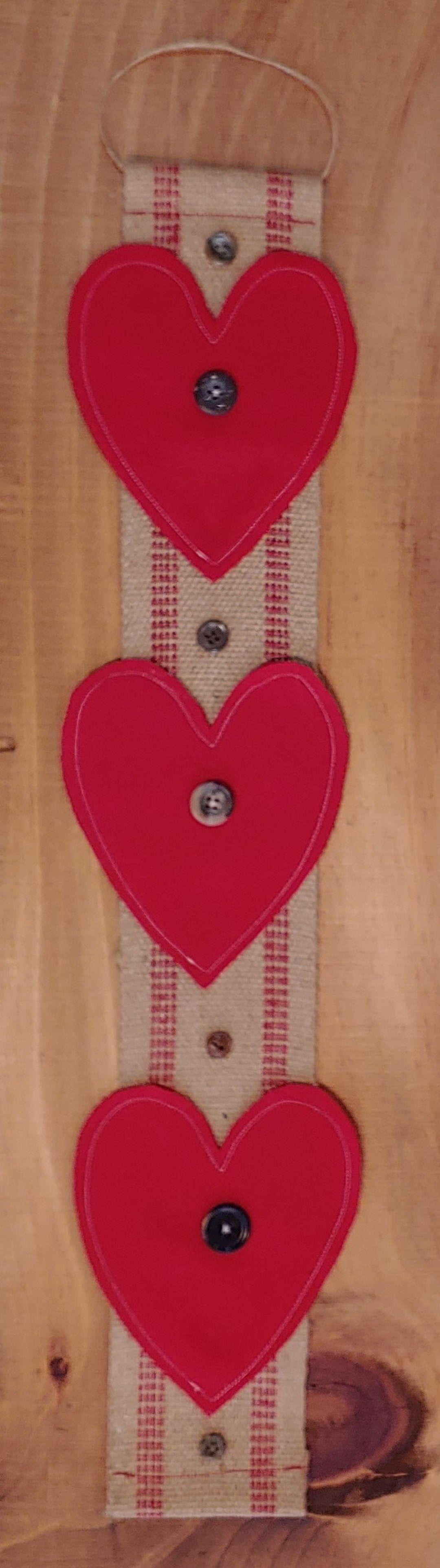 Valentine's Day Door Hanger, Valentine's Day Door Decor, Coiuntry Heart ...