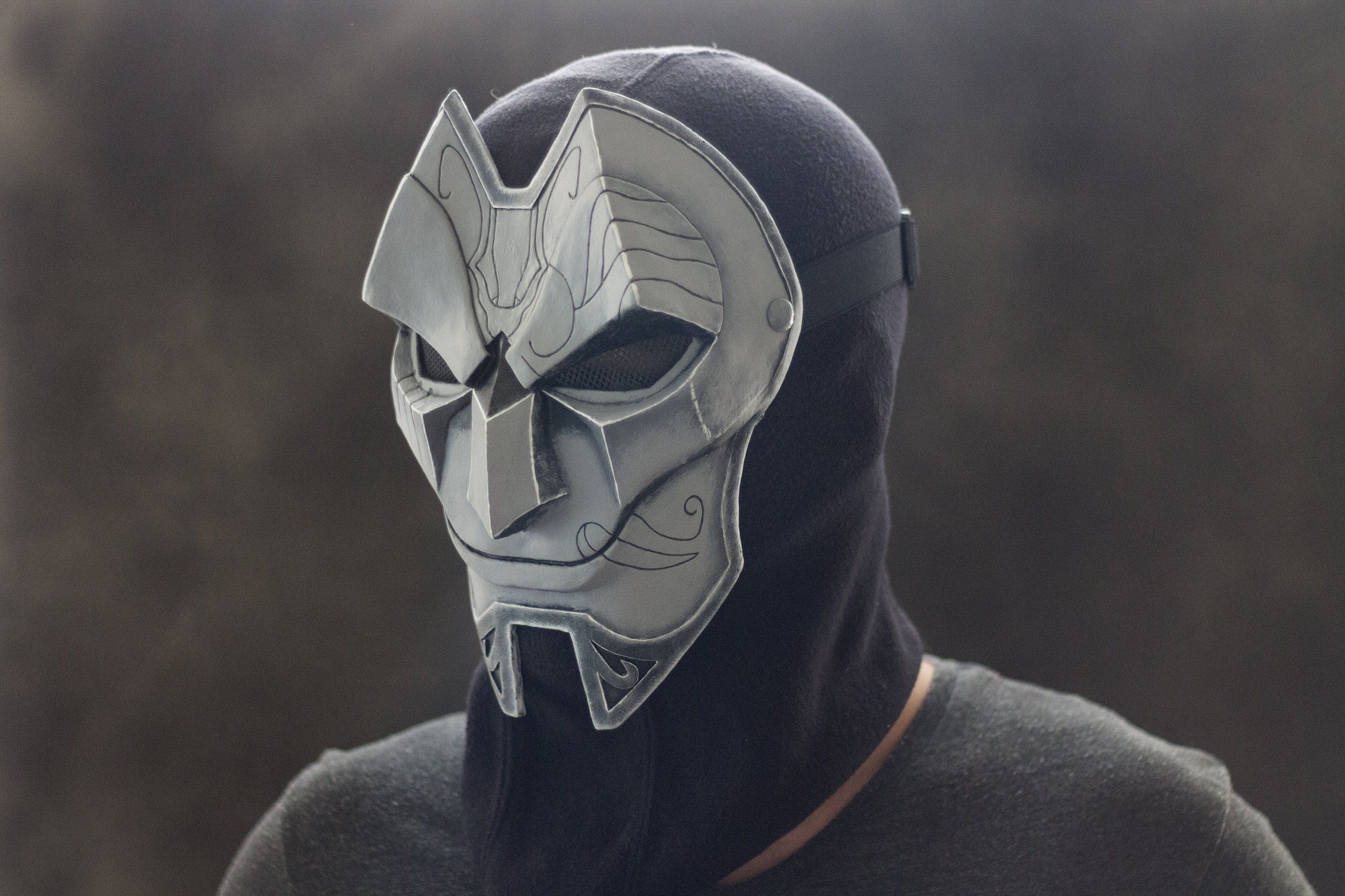 League of Legends: Jhin mask Inspired for cosplay | Etsy