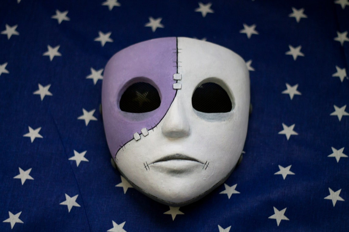 Sally Face version 2 mask inspired for cosplay | Etsy