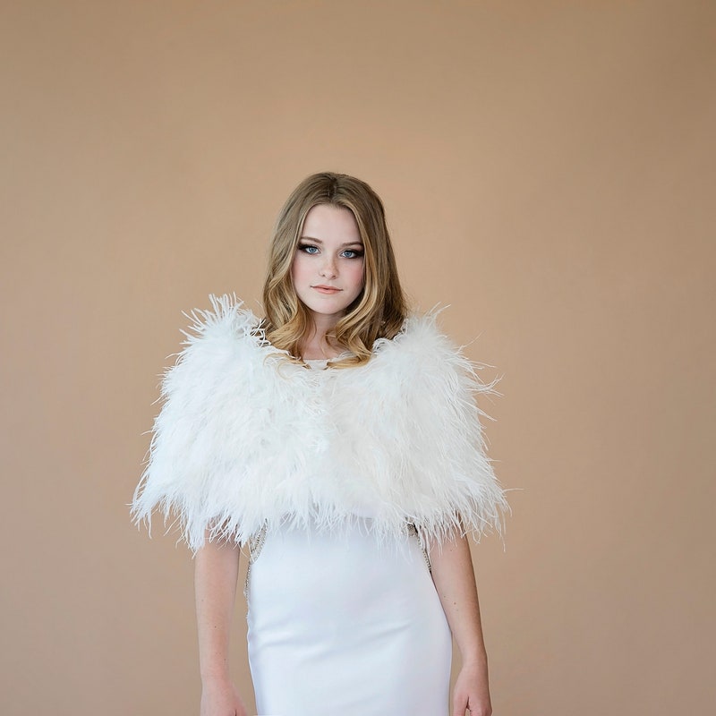 White Fur Dress - Etsy