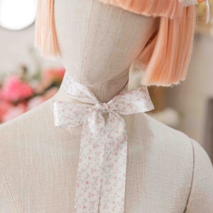 Cottagecore Floral Ribbon | French Country Ribbon | Two Sided Polyester ...