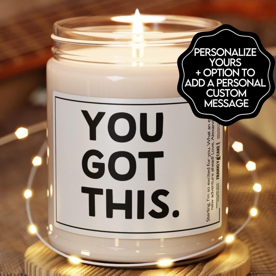 You Got This Personalized Gifts for Friend Gift Affirmation Thinking of ...