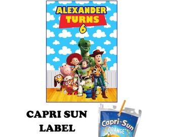 Capri Sun Label Toy Story - Etsy