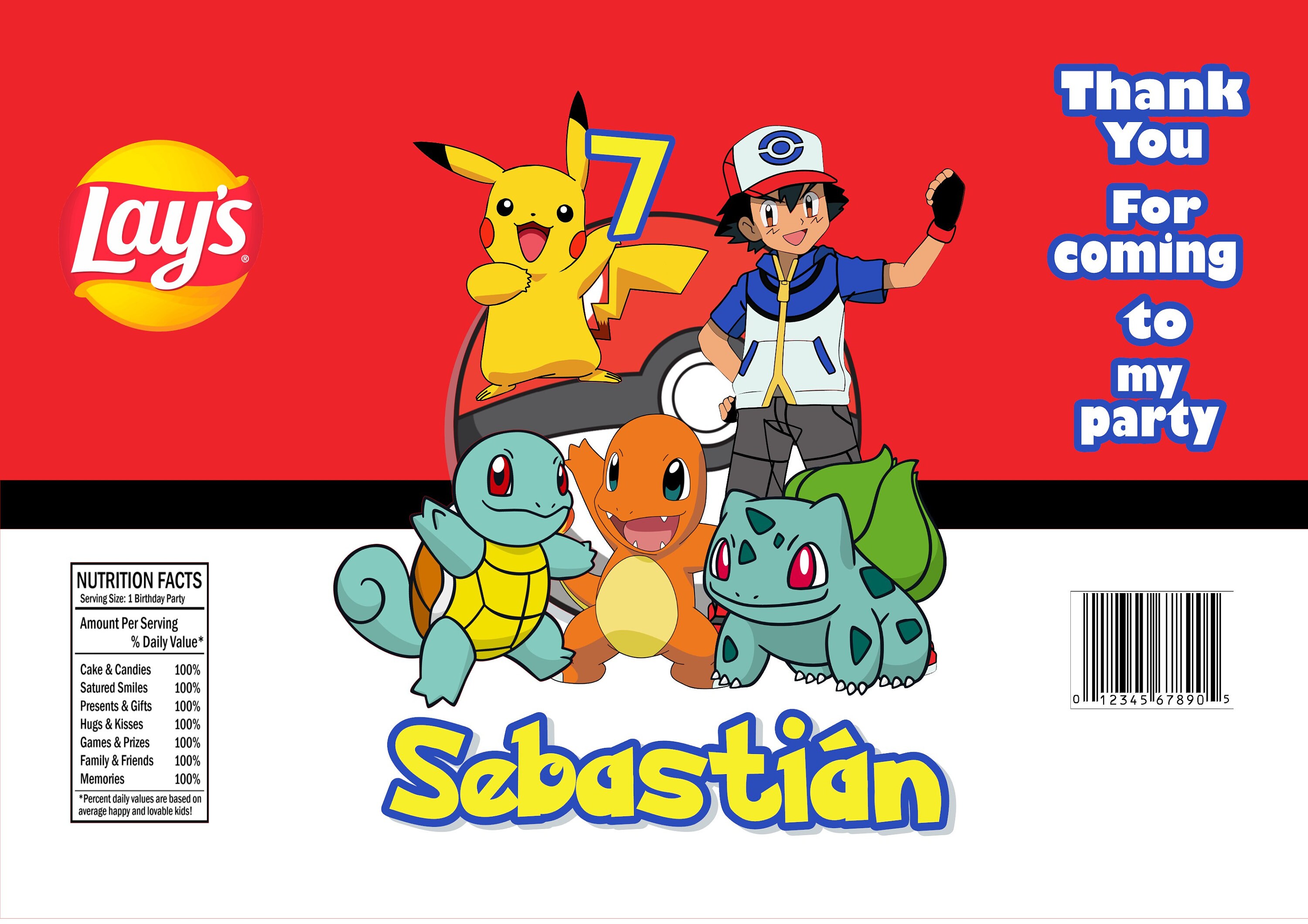 POKEMON CHIP BAG - Etsy