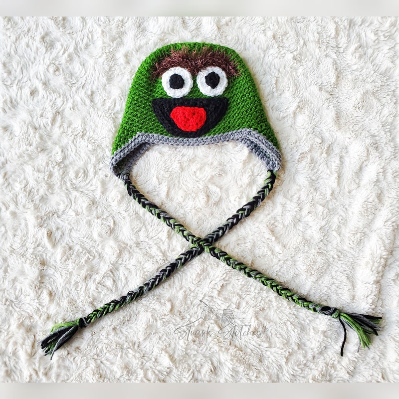 Green Monster Hat - Etsy