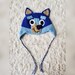 Bluey Hat, Crochet Bluey Hat, Bluey Beanie, Halloween Costume ...