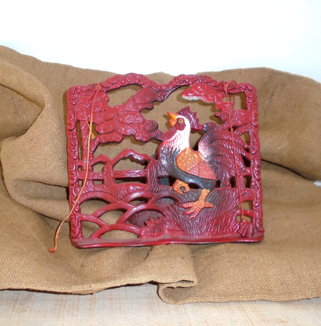 Vintage Book Holder Lectern Recipe Book Holder Gift Kitchen Decor Red ...