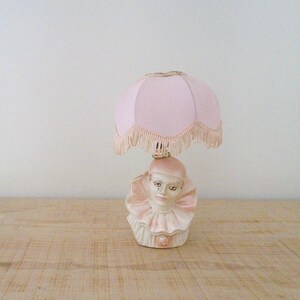 Ceramic Pierrot Lamp Lighting Decor Pierrot Gift Table/bedside/side ...