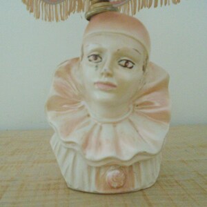 Ceramic Pierrot Lamp Lighting Decor Pierrot Gift Table/bedside/side ...