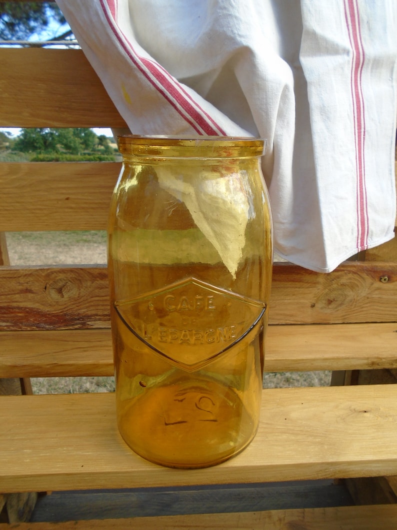 Vintage Jar Vintage Vase Yellow Jar Kitchen Decoration Ornaments Yellow ...