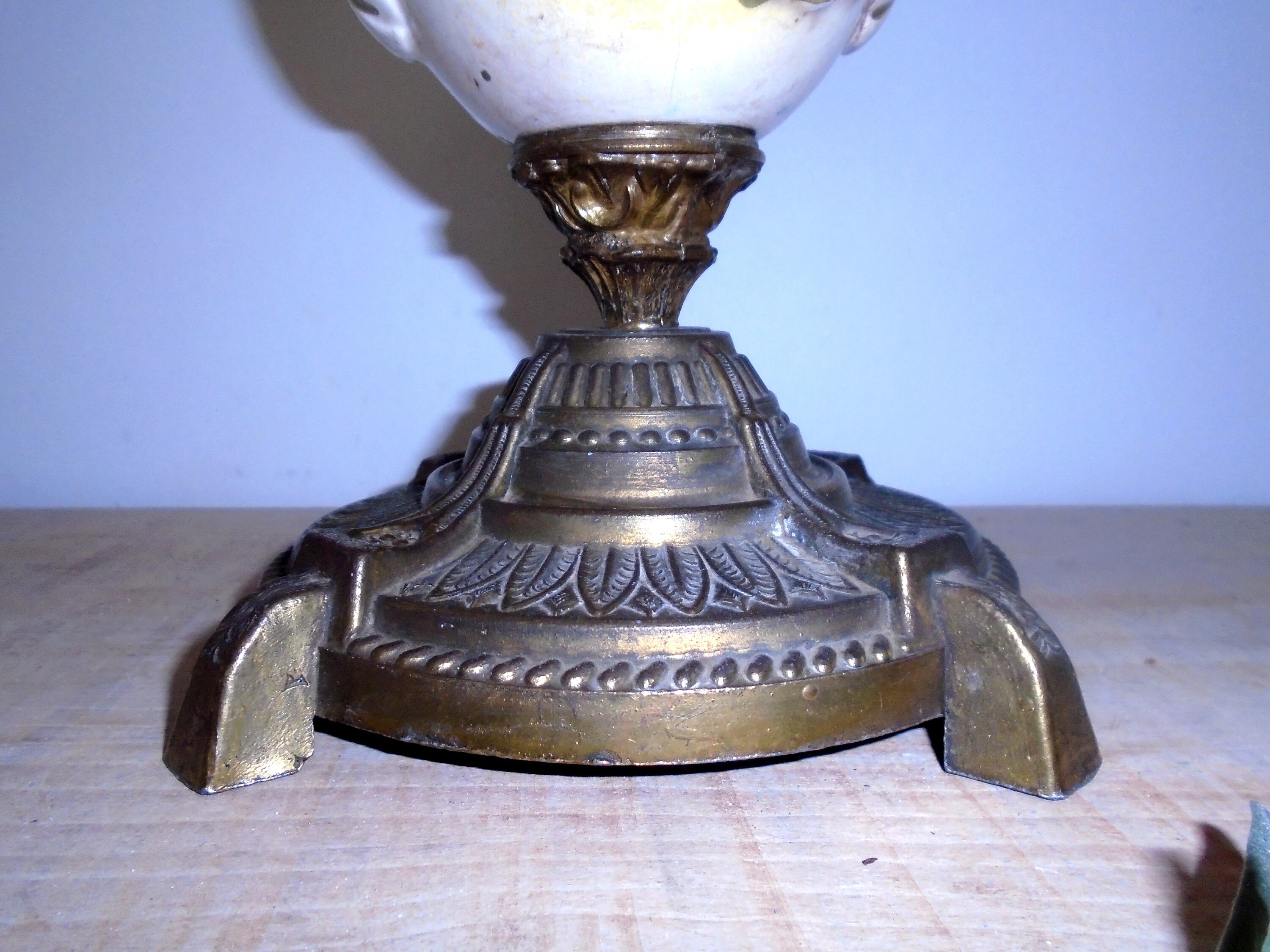 Vintage Art Nouveau Lamp 1920s Lamp Lighting Art Nouveau Decor Ceramic ...