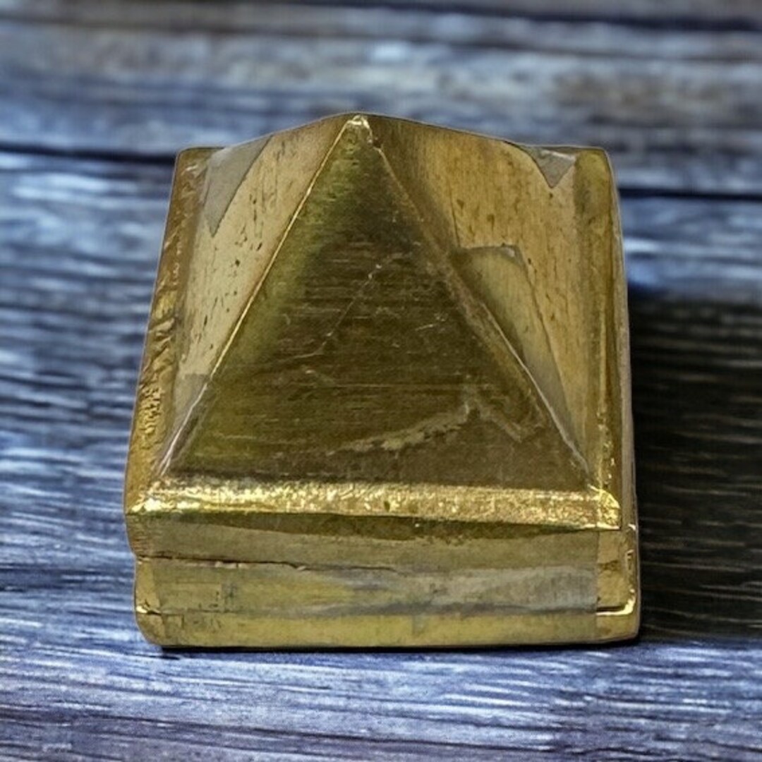 Brass 1.25 Inches PYRAMID for Vastu and Feng Shui Usa Seller Fast Ship ...