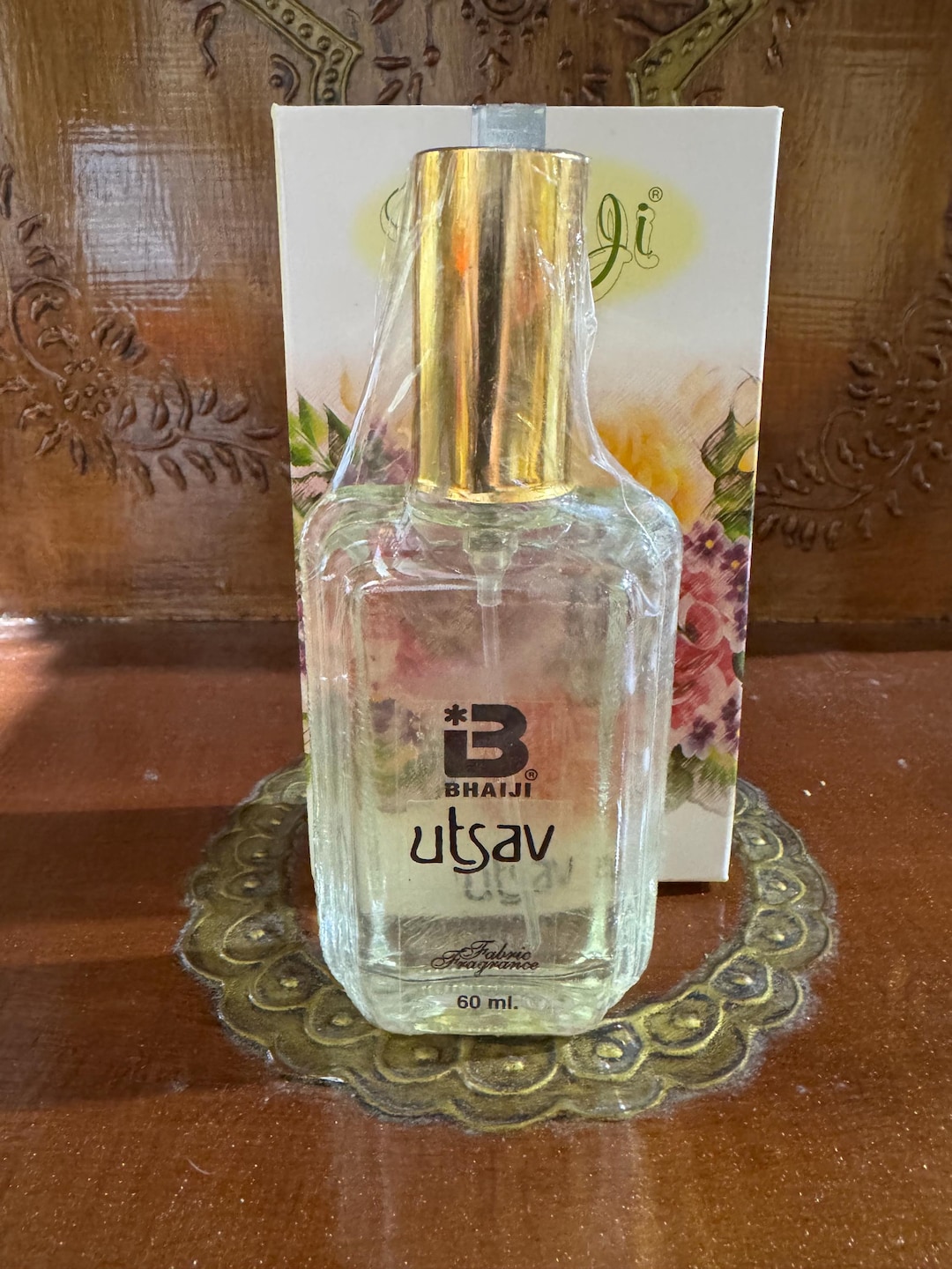 Bhai Ji Brand UTSAV 60 ML of Pooja Room Perfume Non Alcoholic Attar for Pooja Home/temple Usa ...