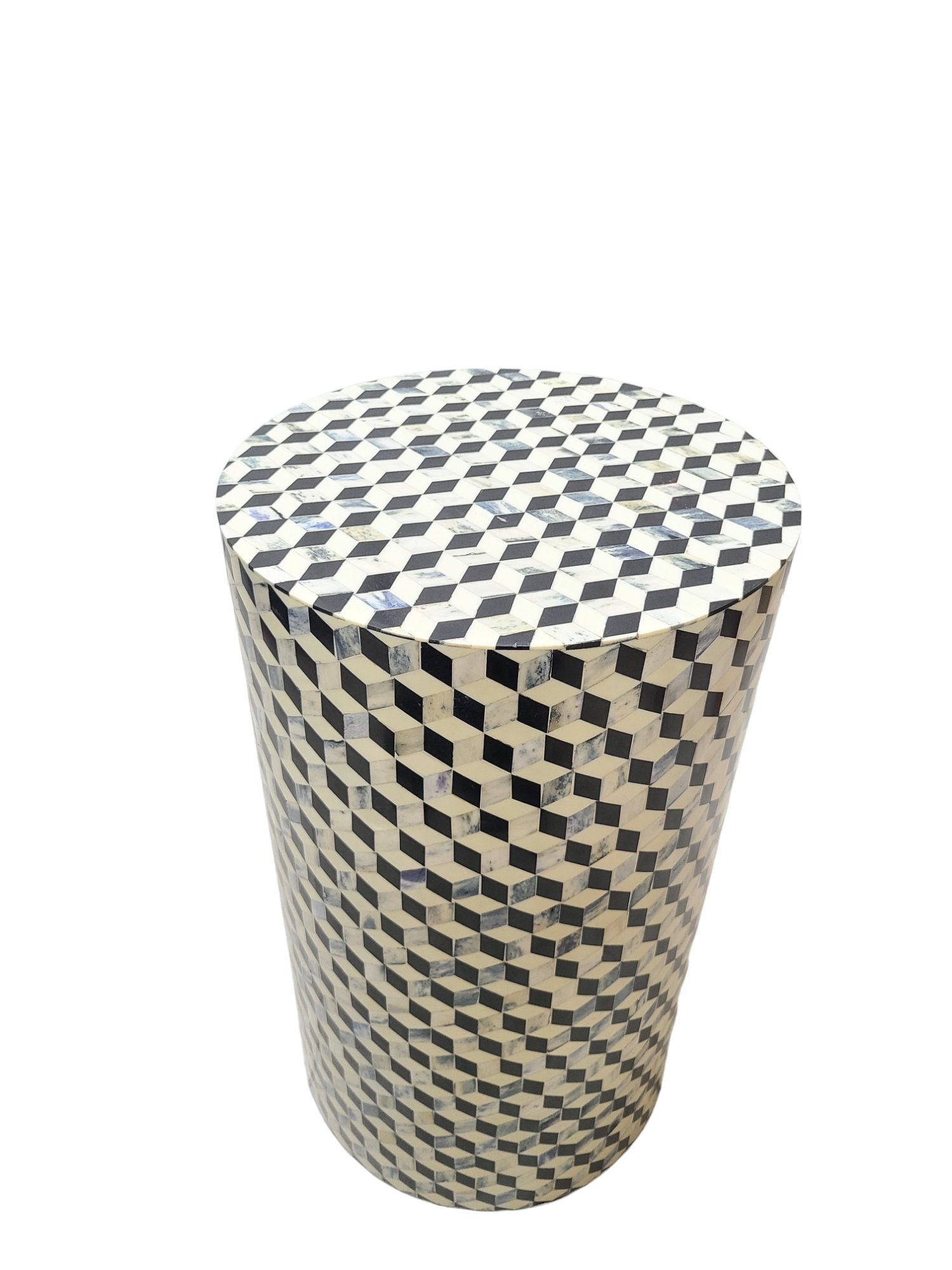 12 Inches of Bone Inlay Stool / Side for Home/office Usa Seller ,fast ...