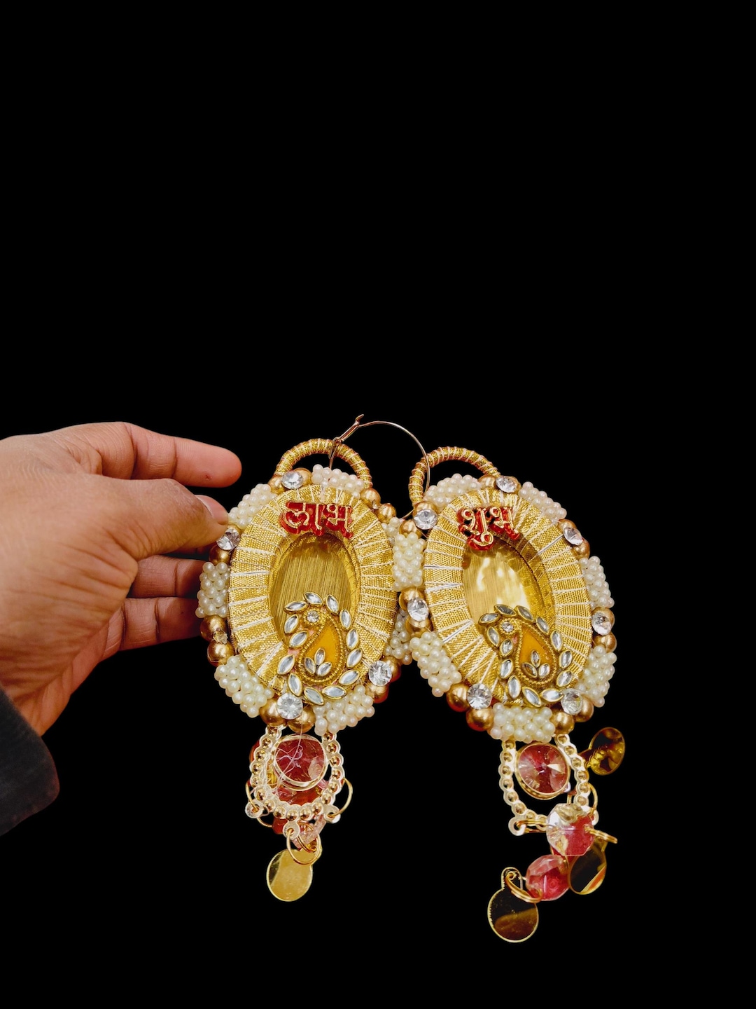 Shubh Labh Diwali Decor Elegant Wall Handing Festival Decor Pooja Decor ...