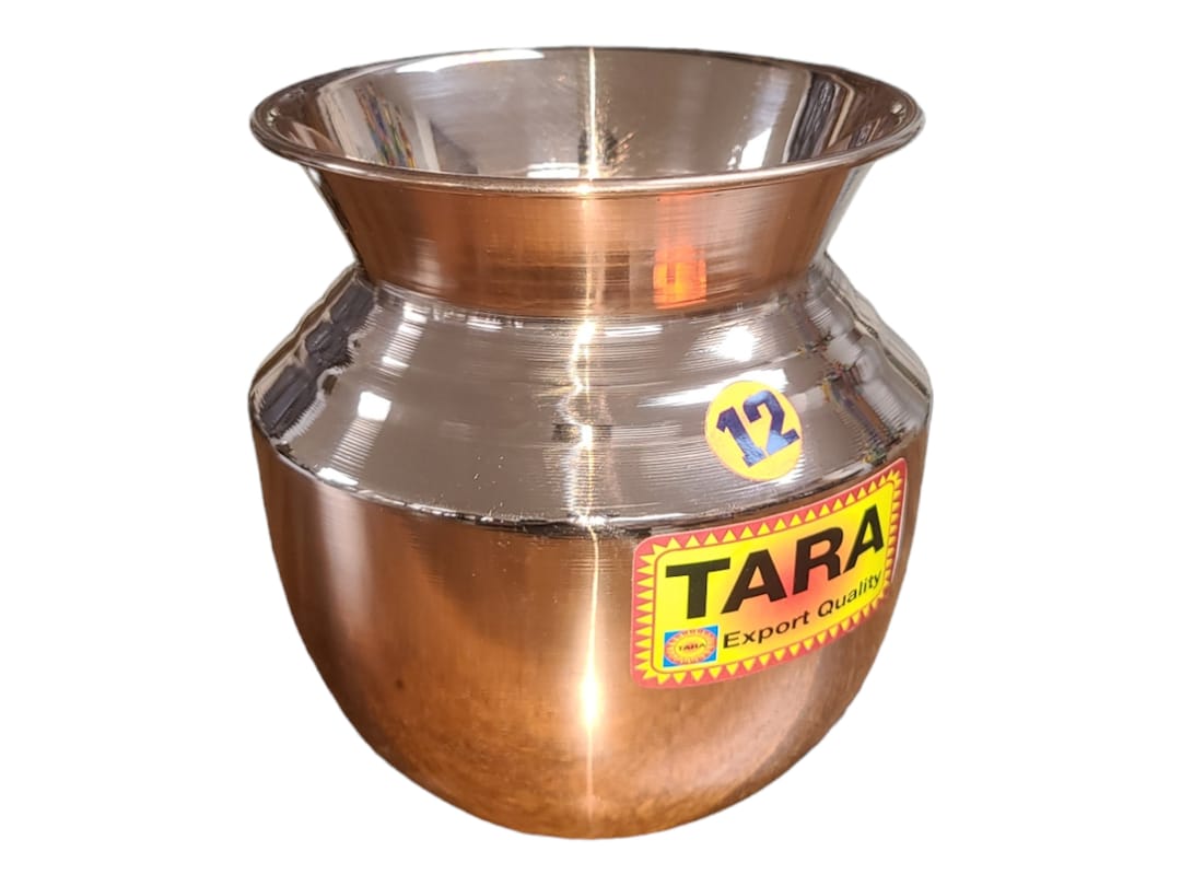 100% Pure Copper Pot | Kalash | Lota for Puja, Yoga Aayurveda for Good ...